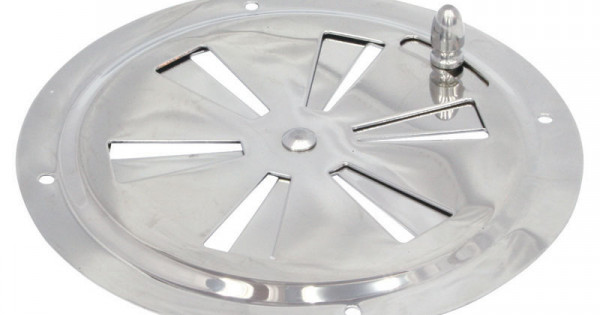 Περσίδα Αεραγωγου Ανοξείδωτη, Ø125mm